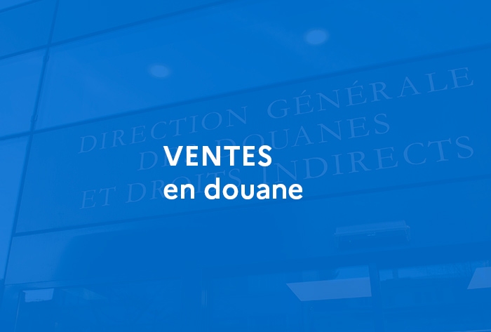 Vente en douane le 06/12/2020 | Portail de la Direction Générale des ...