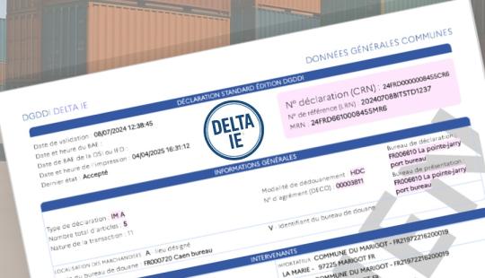 Point d'actualité sur le déploiement de DELTA IE (import et export) au ...